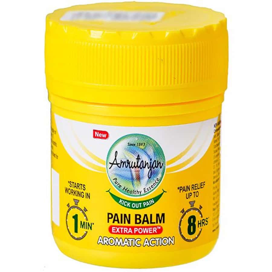 Buy AMRUTANJAN EXTRA POWER YELLOW PAIN BALM 50 ML Online & Get Upto 60% ...