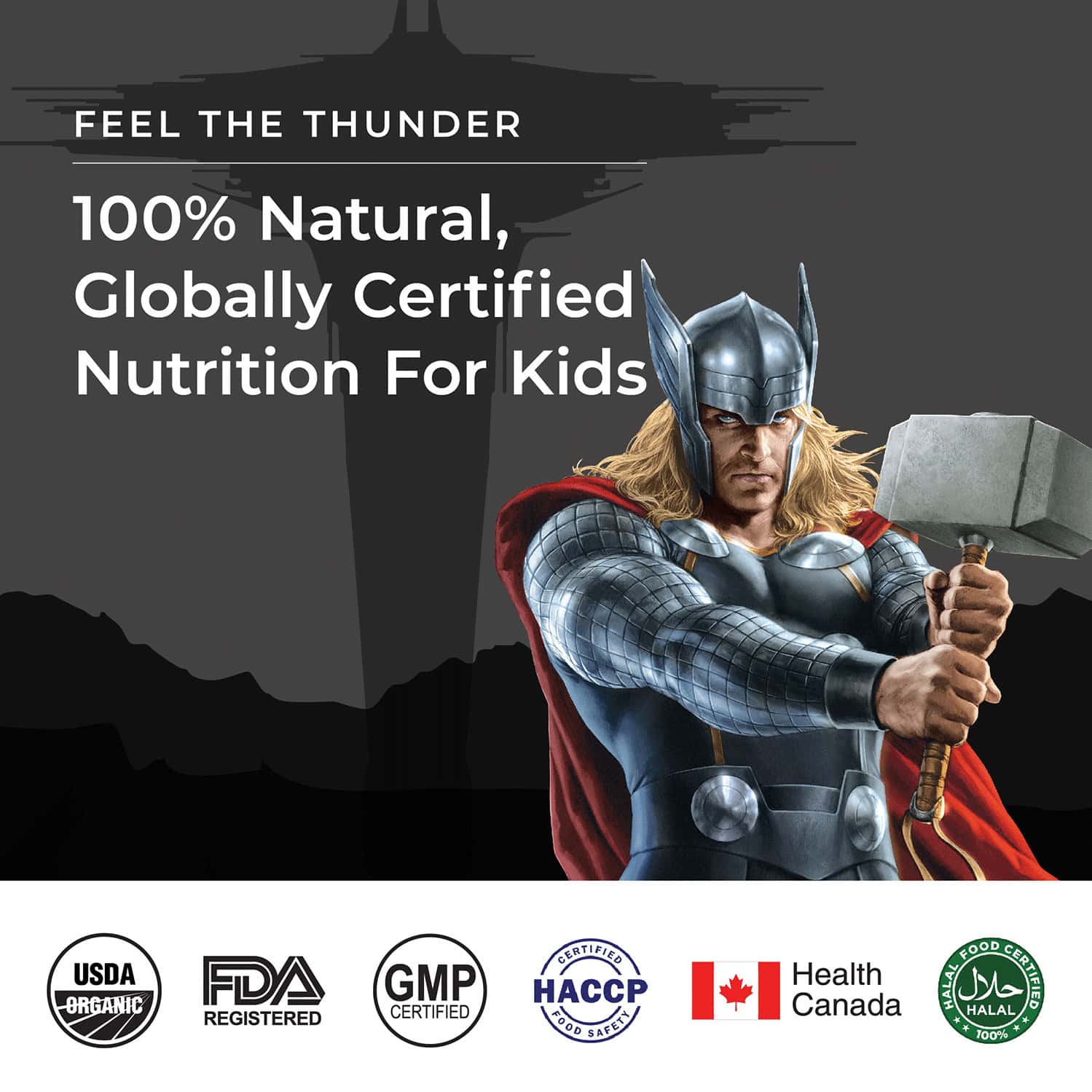 Buy WELLBEING NUTRITION MARVEL THOR MELTS - KIDS ACTIVE PROBIOTIC ...