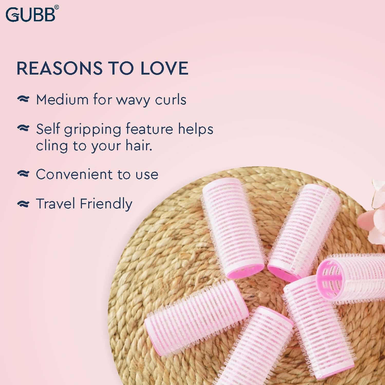 Buy GUBB HAIR ROLLERS MEDIUM PACK OF 2 Online & Get Upto 60% OFF at ...