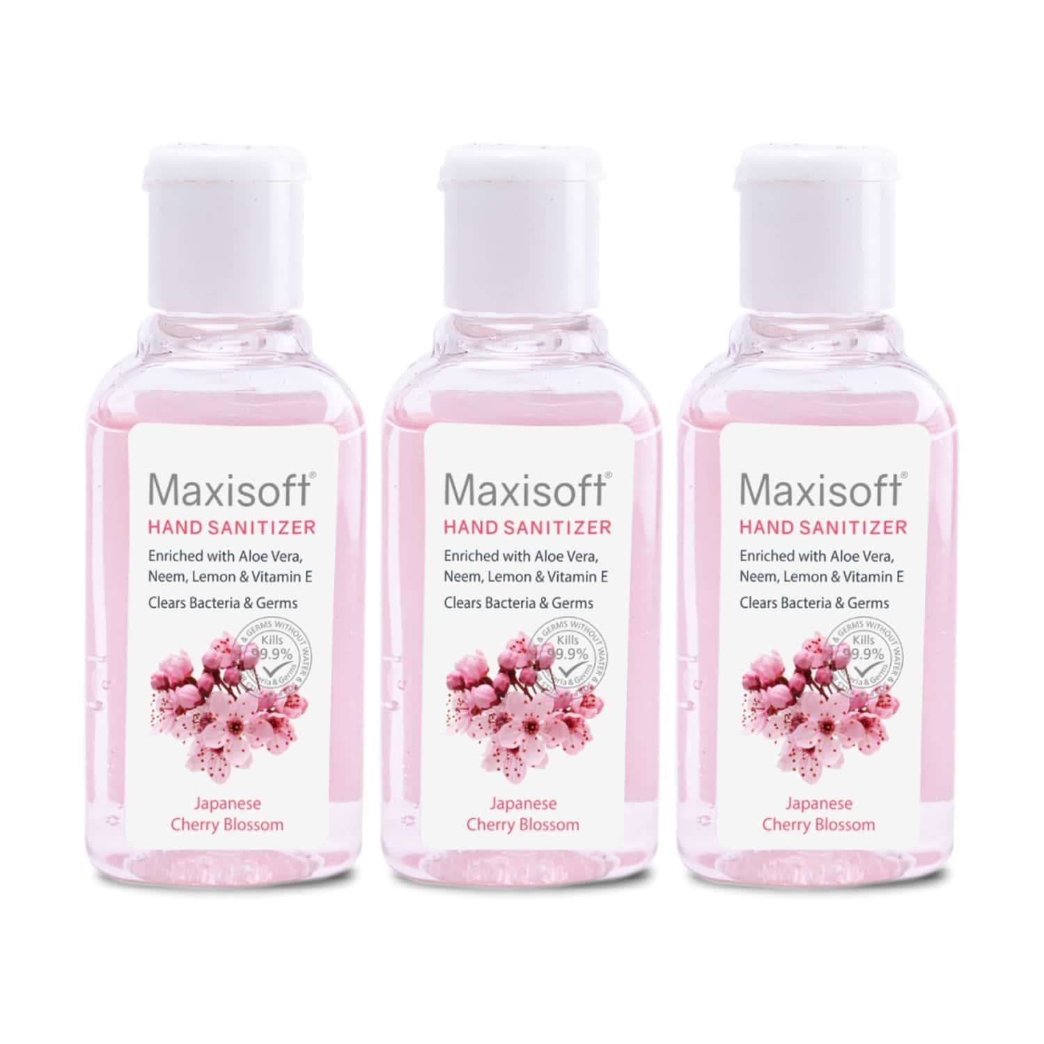 Buy MAXISOFT HAND SANITIZER GEL (GREEN APPLE) (60 ML - PACK OF 12 ...