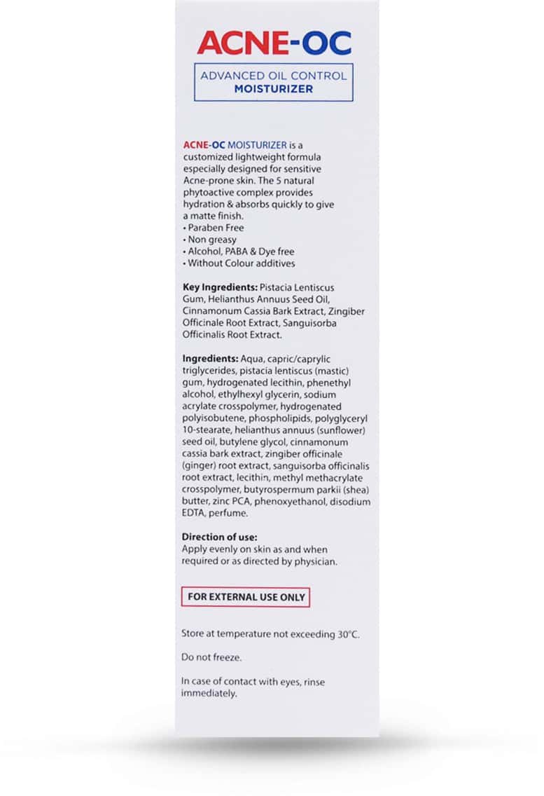 Buy ACNE OC MOISTURIZER LOTION 75GM Online & Get Upto 60% OFF at PharmEasy