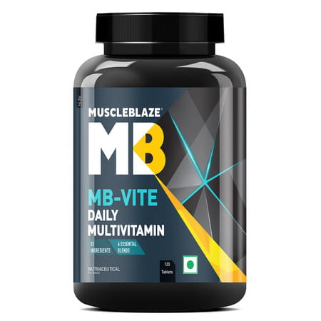 Buy MUSCLEBLAZE MB-VITE MULTIVITAMIN FOR IMMUNITY-100% RDA OF VIT C D ...