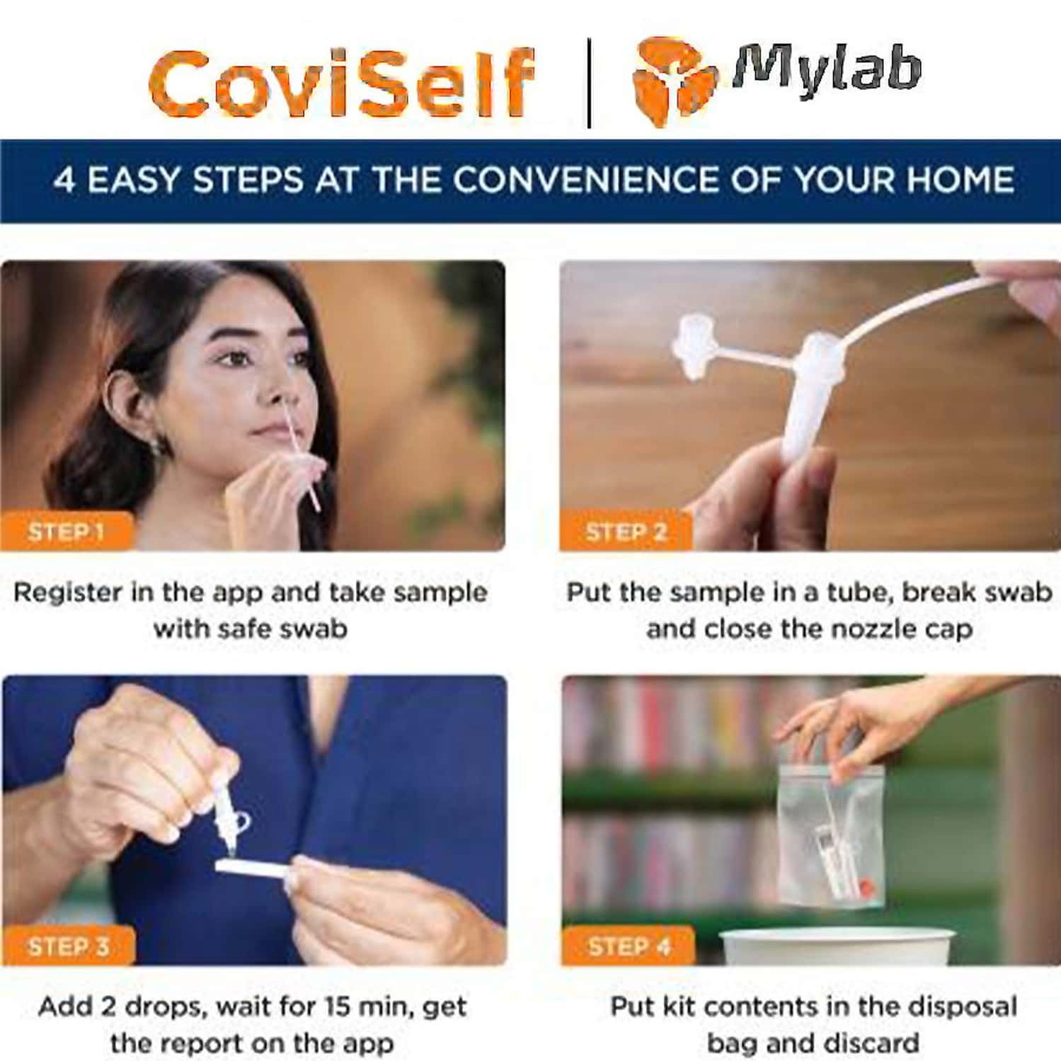 Buy COVISELF COVID SELF TEST KIT Online & Get Upto 60% OFF at PharmEasy