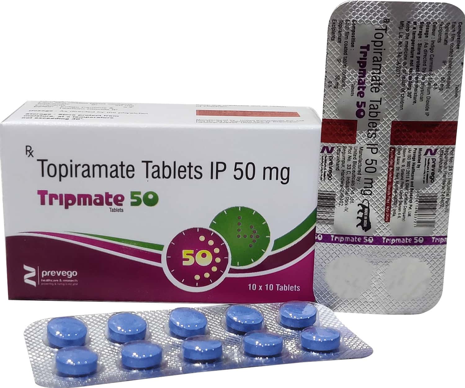 Buy Tripmate 50 MG Tablet (10) Online at Flat 15% OFF | PharmEasy