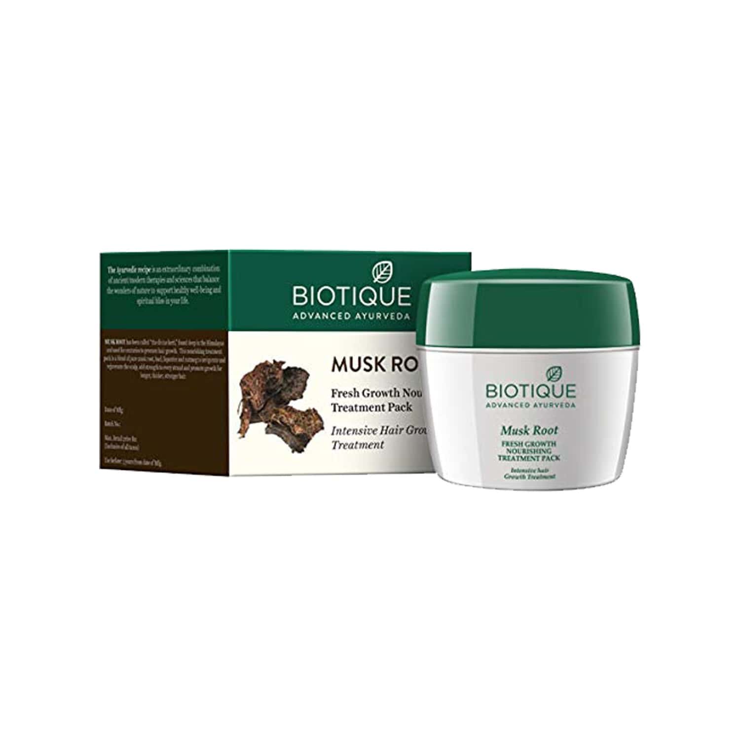 Buy BIOTIQUE MUSK ROOT FRESH GROWTH NOURISHING TREATMENT PACK 230 GM ...