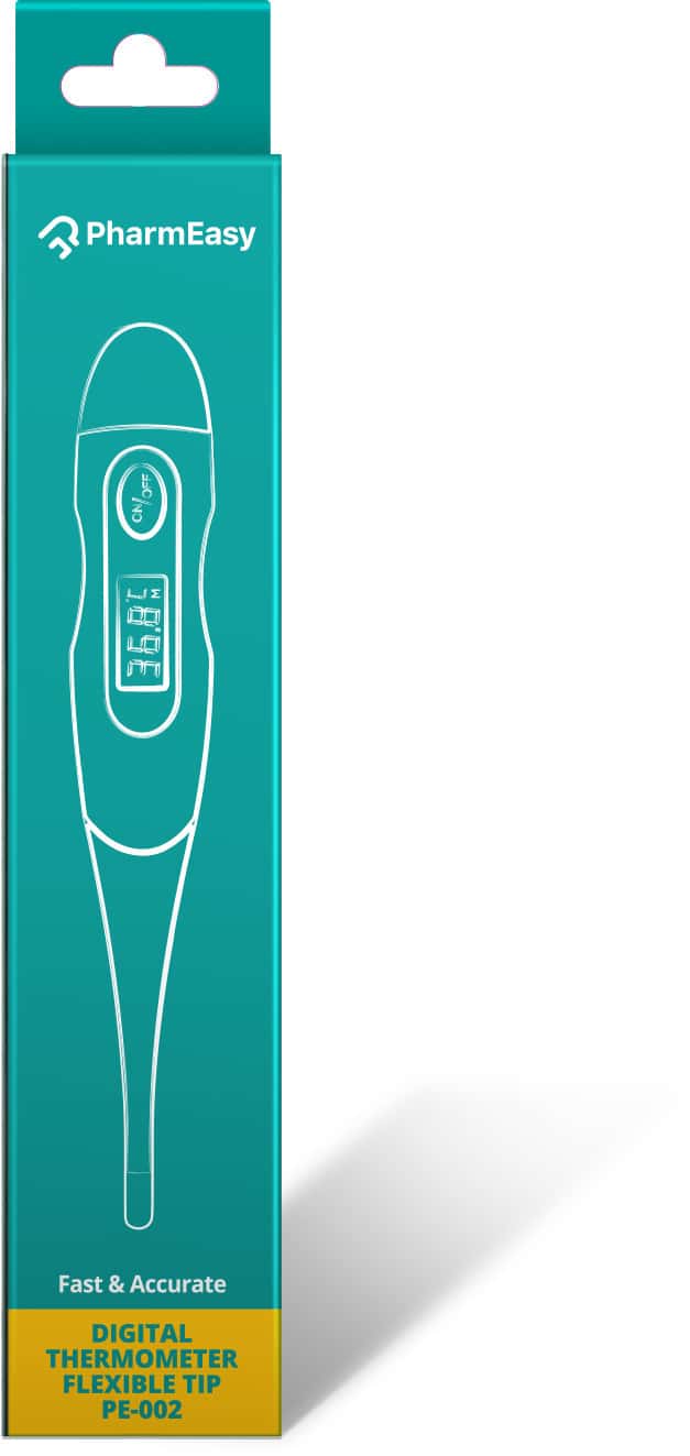 Buy PHARMEASY DIGITAL THERMOMETER FLEXI TIP Online & Get Upto 60% OFF ...