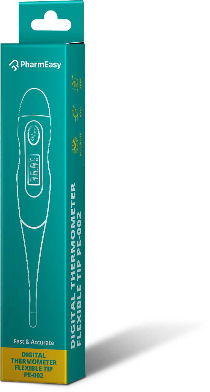 Buy PHARMEASY DIGITAL THERMOMETER FLEXI TIP Online & Get Upto 60% OFF ...