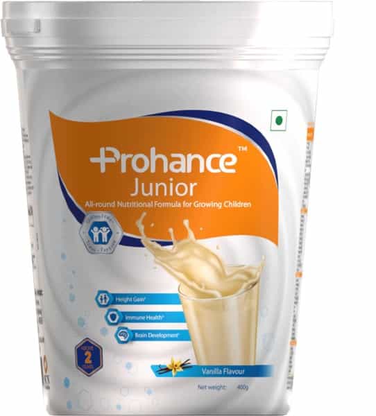 Buy PROHANCE JUNIOR NUTRITION POWDER VANILLA 400G Online & Get Upto 60% ...