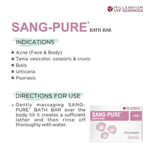Buy SANG-PURE BATHING BAR 100 GM Online & Get Upto 60% OFF at PharmEasy