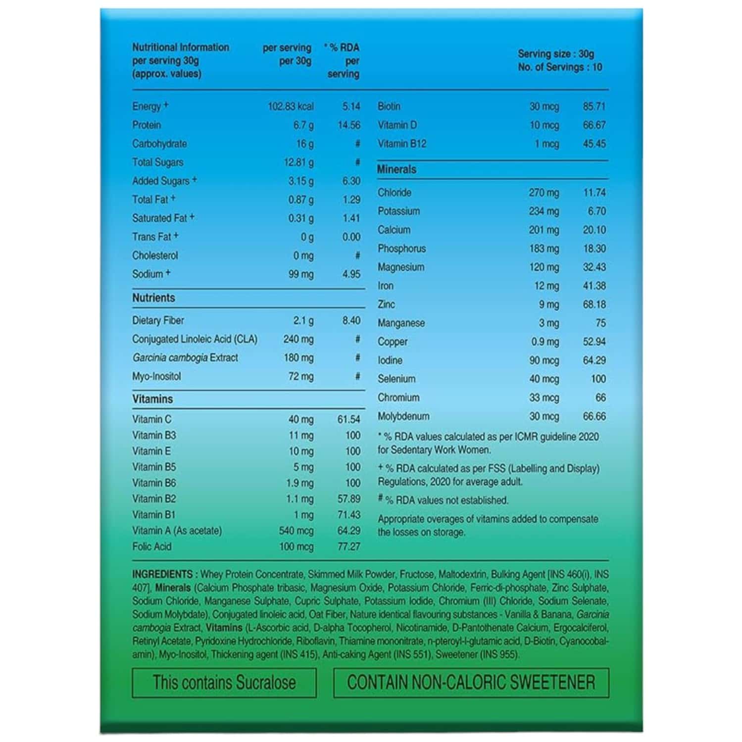 Buy RESHAPE SLIM BOX OF 30GM ORAL POWDER (PACK OF 10) Online & Get Upto ...