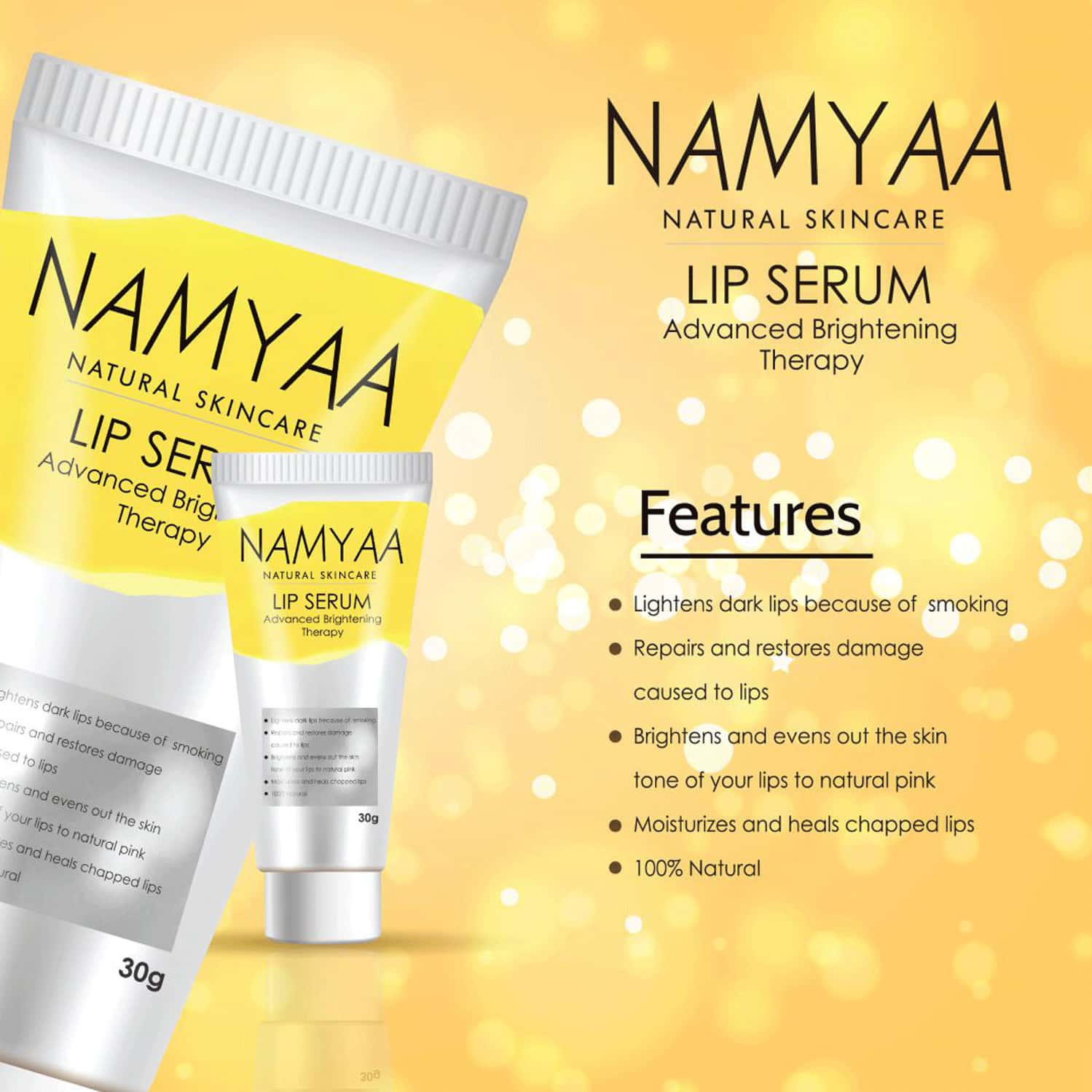 Buy NAMYAA NATURAL LIP SERUM/LIGHTENER/MOISTURIZER FOR LIP LIGHTENING ...