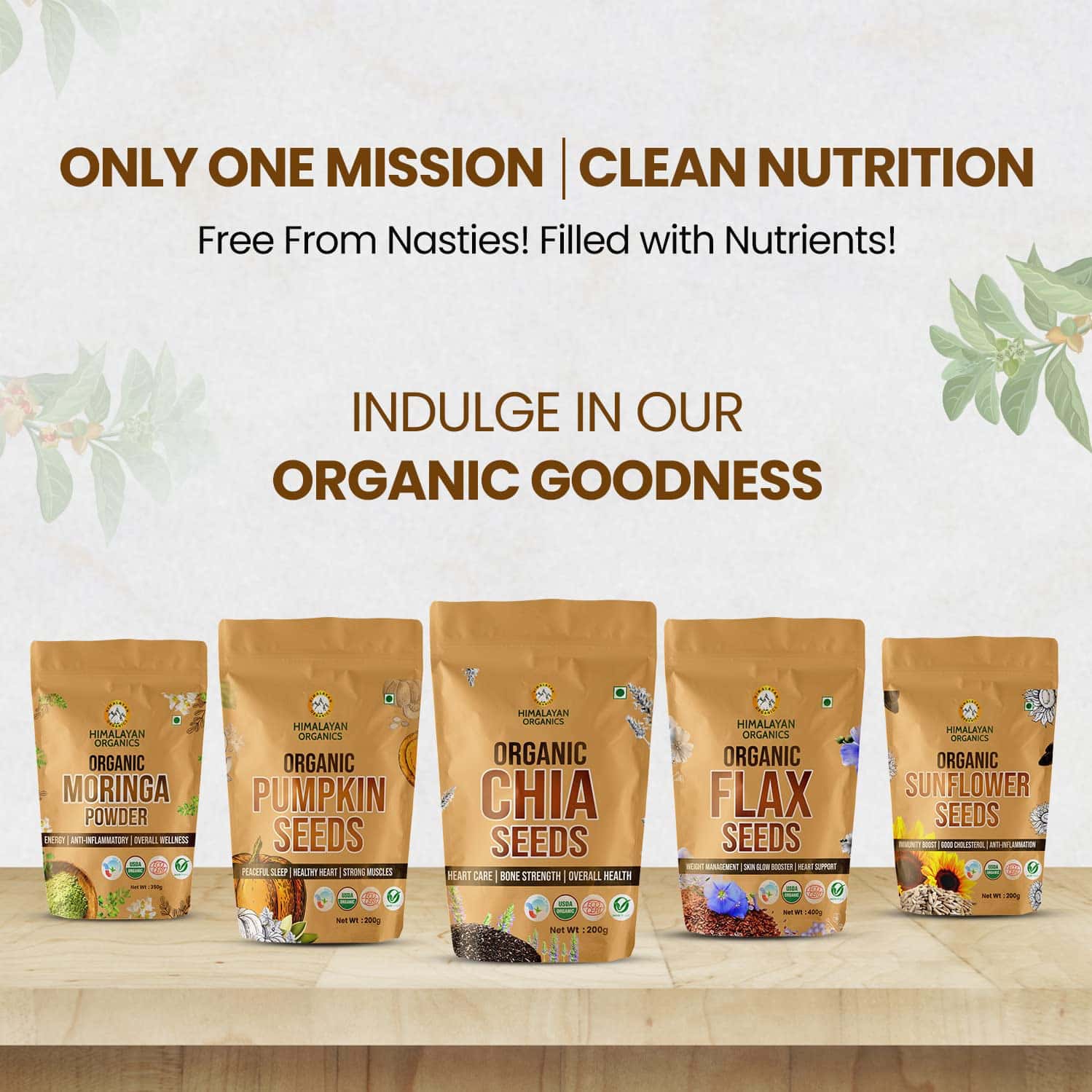 Buy HIMALAYAN ORGANICS CERTIFIED ORGANIC ASHWAGANDHA POWDER WITHANIA ...