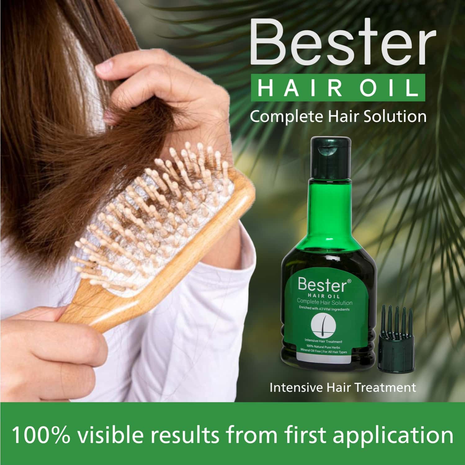 Buy BESTER HAIR OIL 100 ML | COMPLETE HAIR SOLUTION | PROMOTES HAIR ...