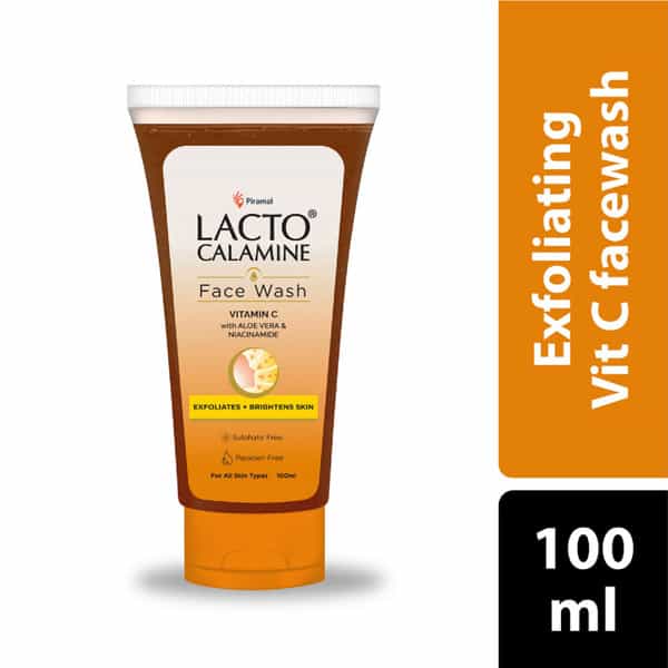 Buy LACTO CALAMINE VITAMIN C FACE WASH - 100 GM WITH ALOE VERA ...