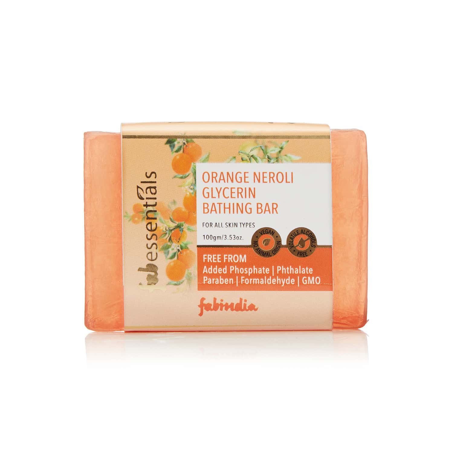 Buy FABESSENTIALS ORANGE NEROLI BATHING BAR - 100 GM Online & Get Upto ...