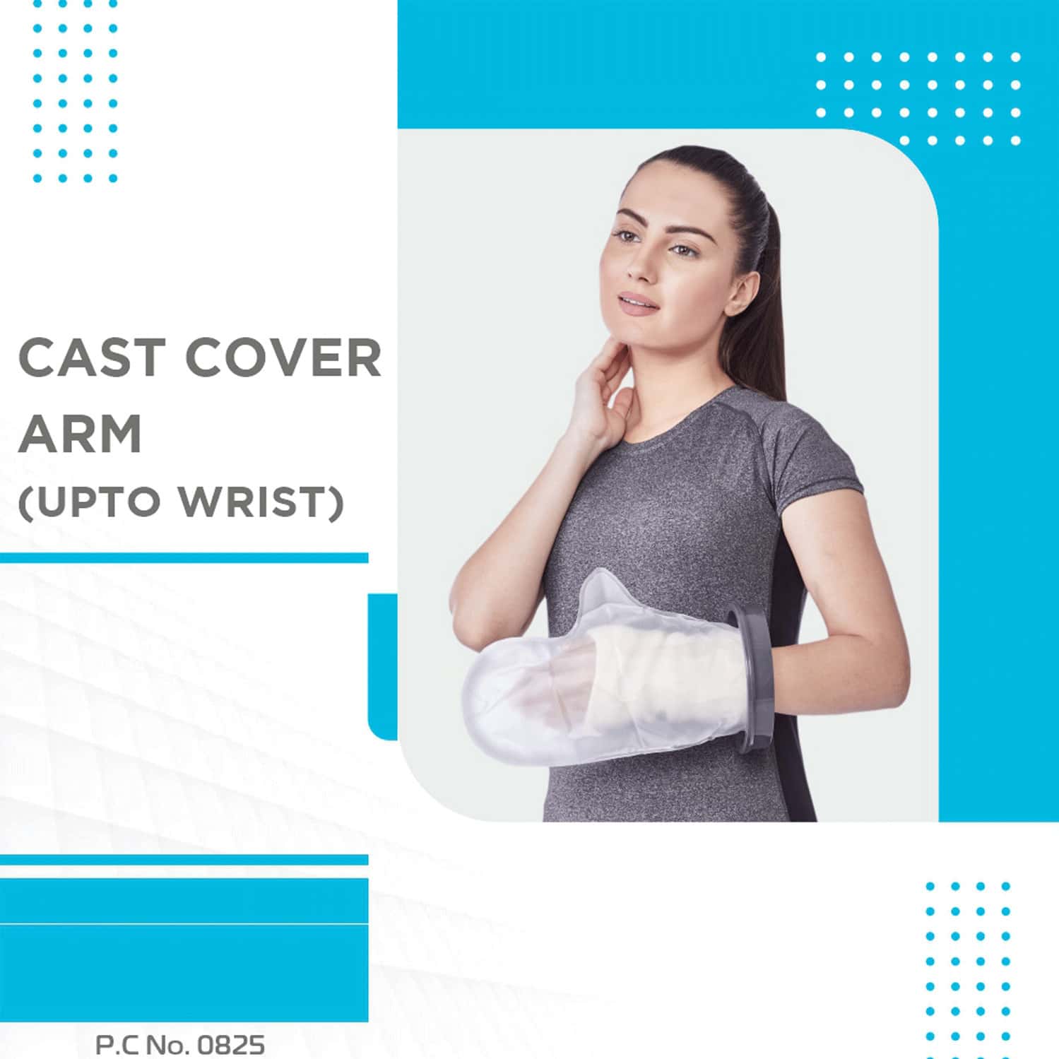 Buy VISSCO CAST COVER ARM (UPTO WRIST) | PROTECTS FROM WATER EXPOSURE ...