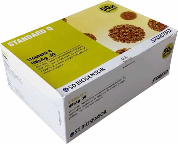 Buy SD BIOSENSOR HEPATITIS B SURFACE ANTIGEN KIT | 30 TESTS Online ...