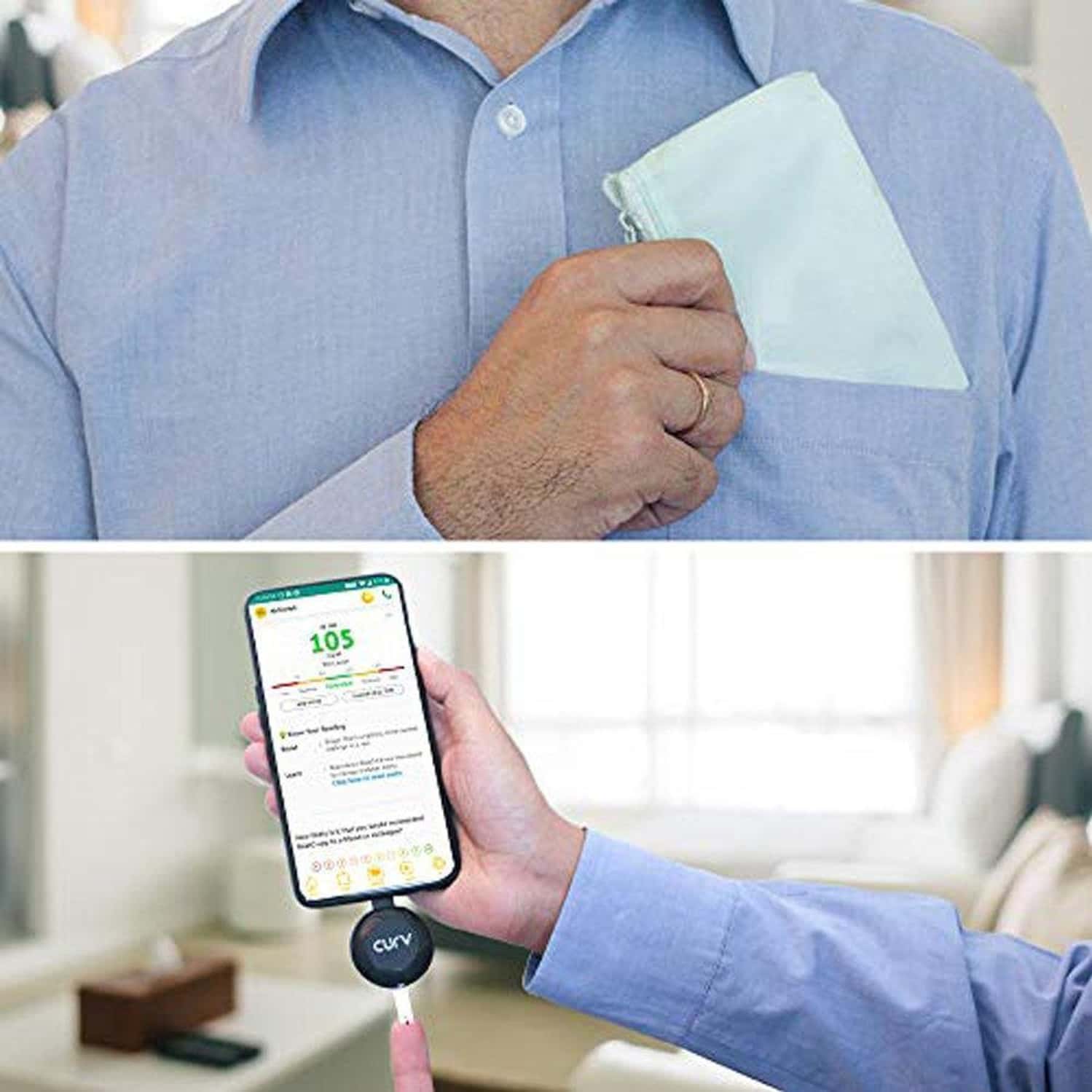 Buy BEATO CURV GLUCOMETER KIT WITH 50 STRIPS & 50 LANCETS (TYPE-C USB ...