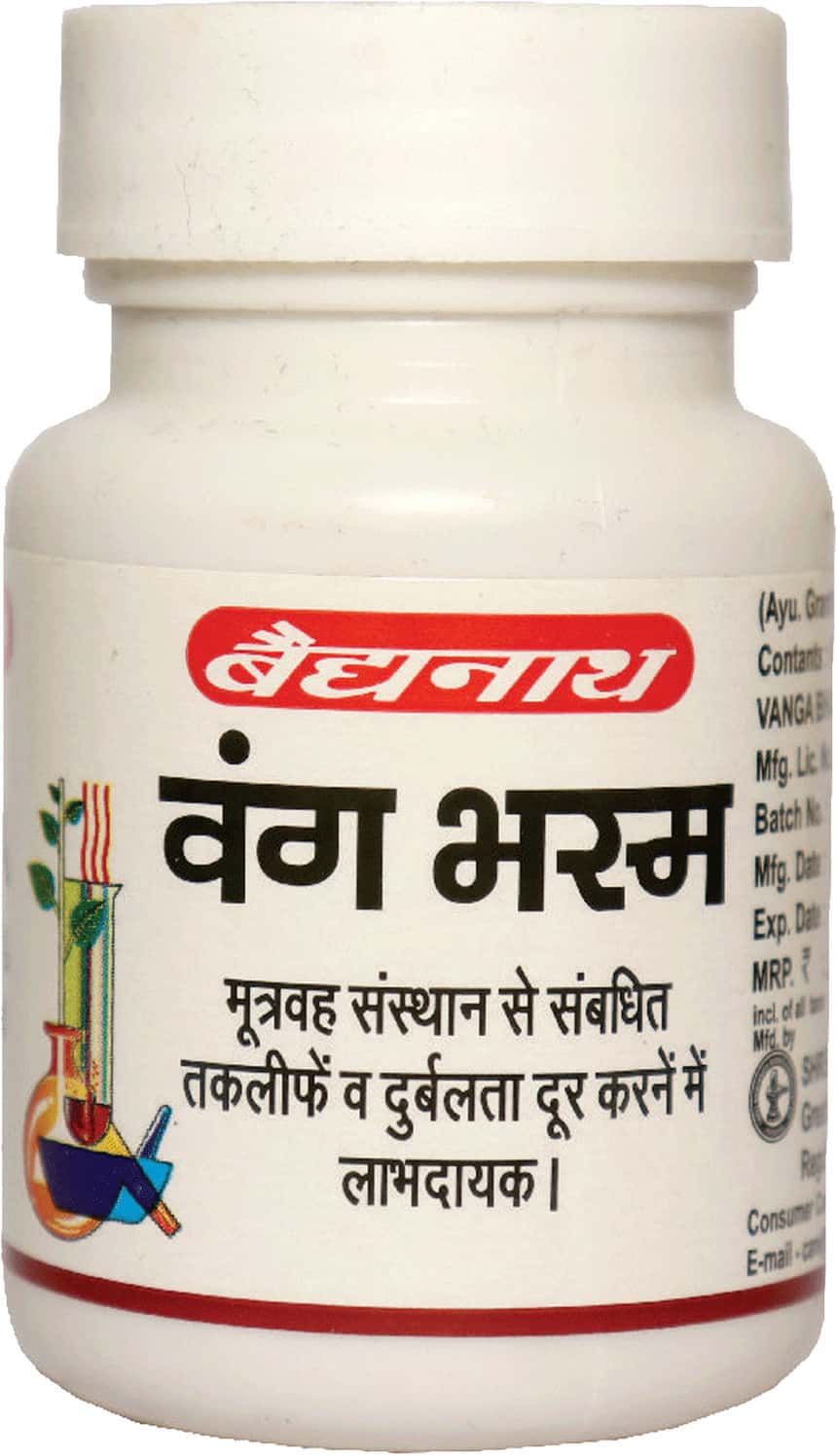Buy BAIDYANATH NAGPUR VANGA BHASMA 10 GM (PACK OF 2) Online & Get Upto ...