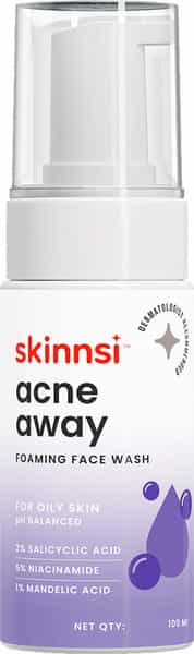 Buy SKINNSI ACNE AWAY FOAMING FACEWASH Online & Get Upto 60% OFF at ...
