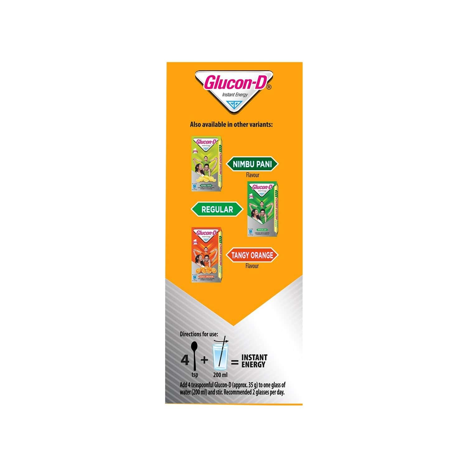 Buy GLUCON-D MANGO PUNCH HEALTH DRINK REFILL OF 200 G Online & Get Upto ...