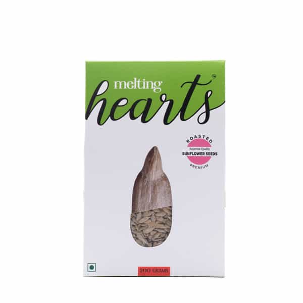 Buy MELTING HEARTS SUNFLOWER SEEDS ROASTED PREMIUM - 200G Online & Get ...