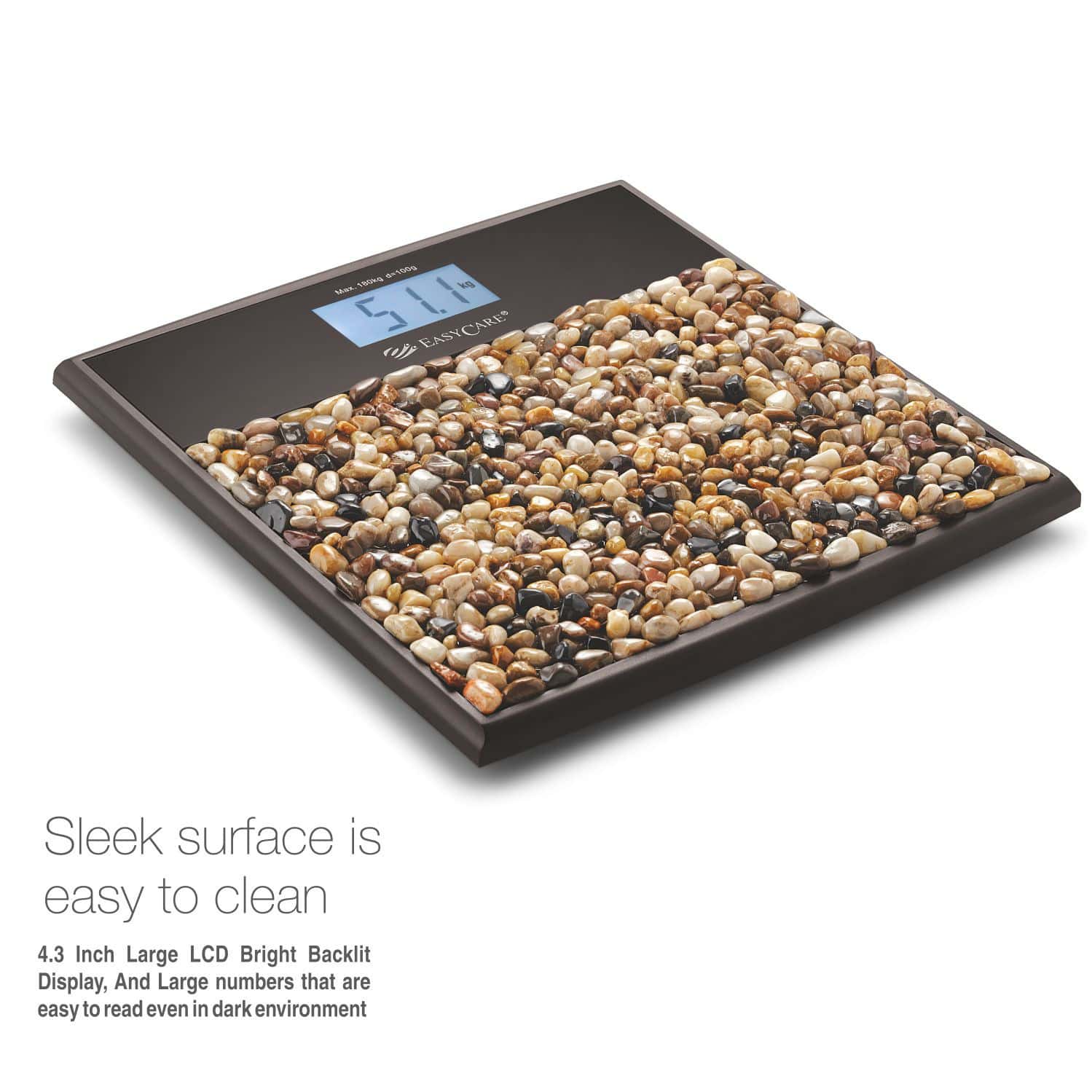 Buy EASYCARE GERMAN TECH DIGITAL ELECTRONIC WEIGHING SCALE WITH STONE ...