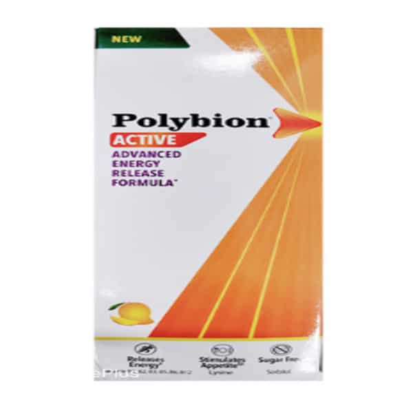 Buy NEW POLYBION ACTIVE MANGO FLAVOUR SUGAR FREE BOTTLE OF 150ML SYRUP ...