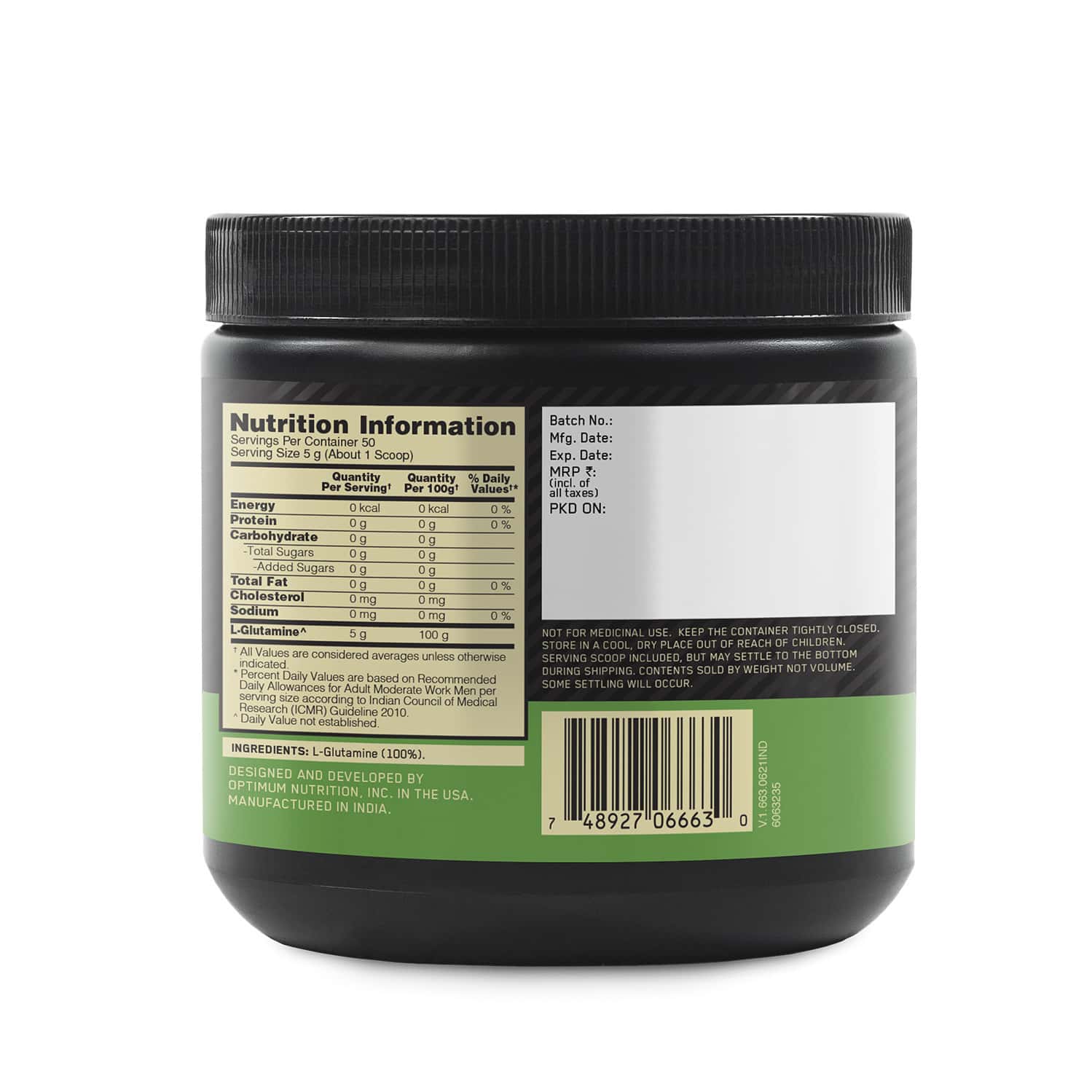 Buy ON INDIA GLUTAMINE GF POWDER 250G Online & Get Upto 60% OFF at ...