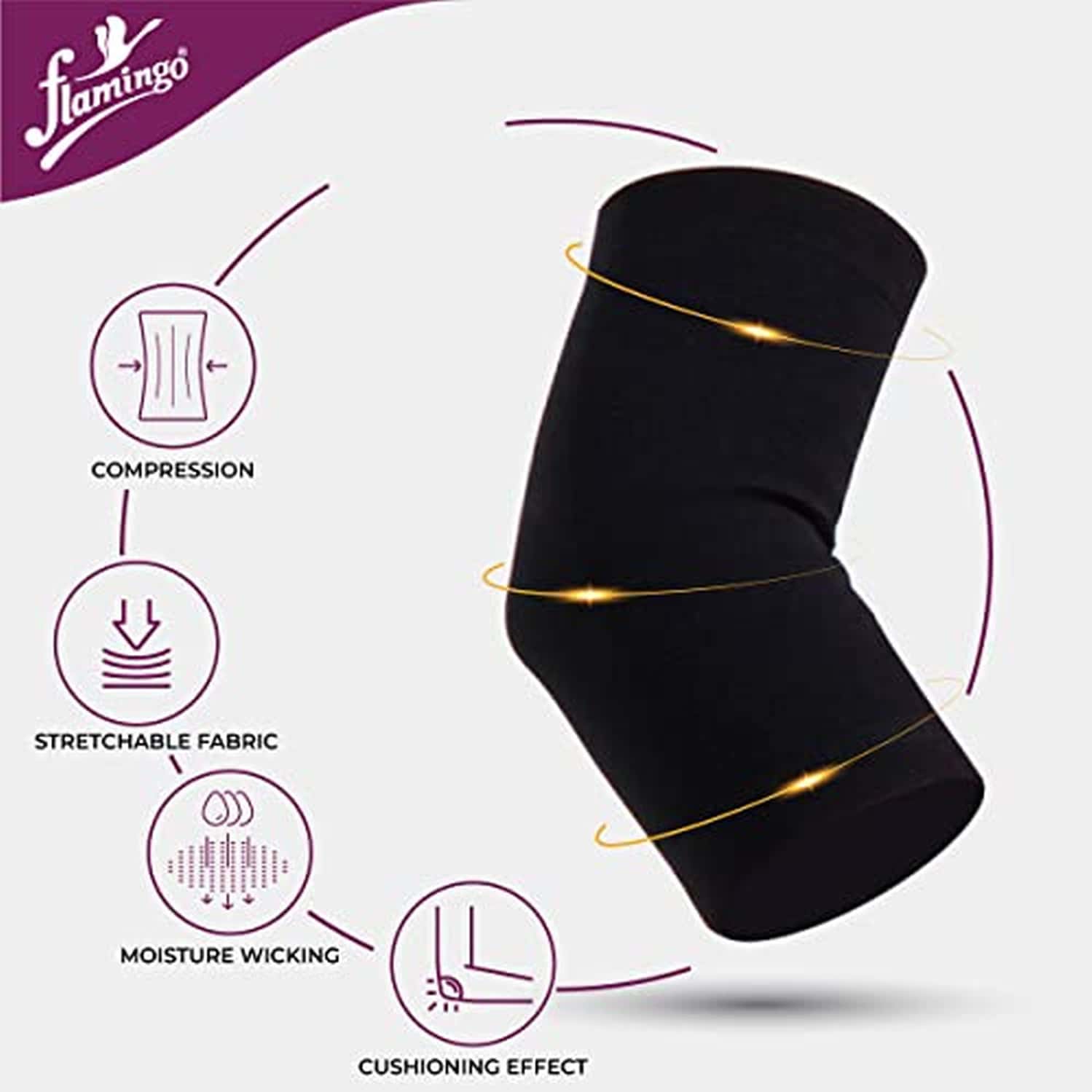 Buy FLAMINGO ELBOW SUPPORT | SIZE - M | COLOR -BEIGE Online & Get Upto ...