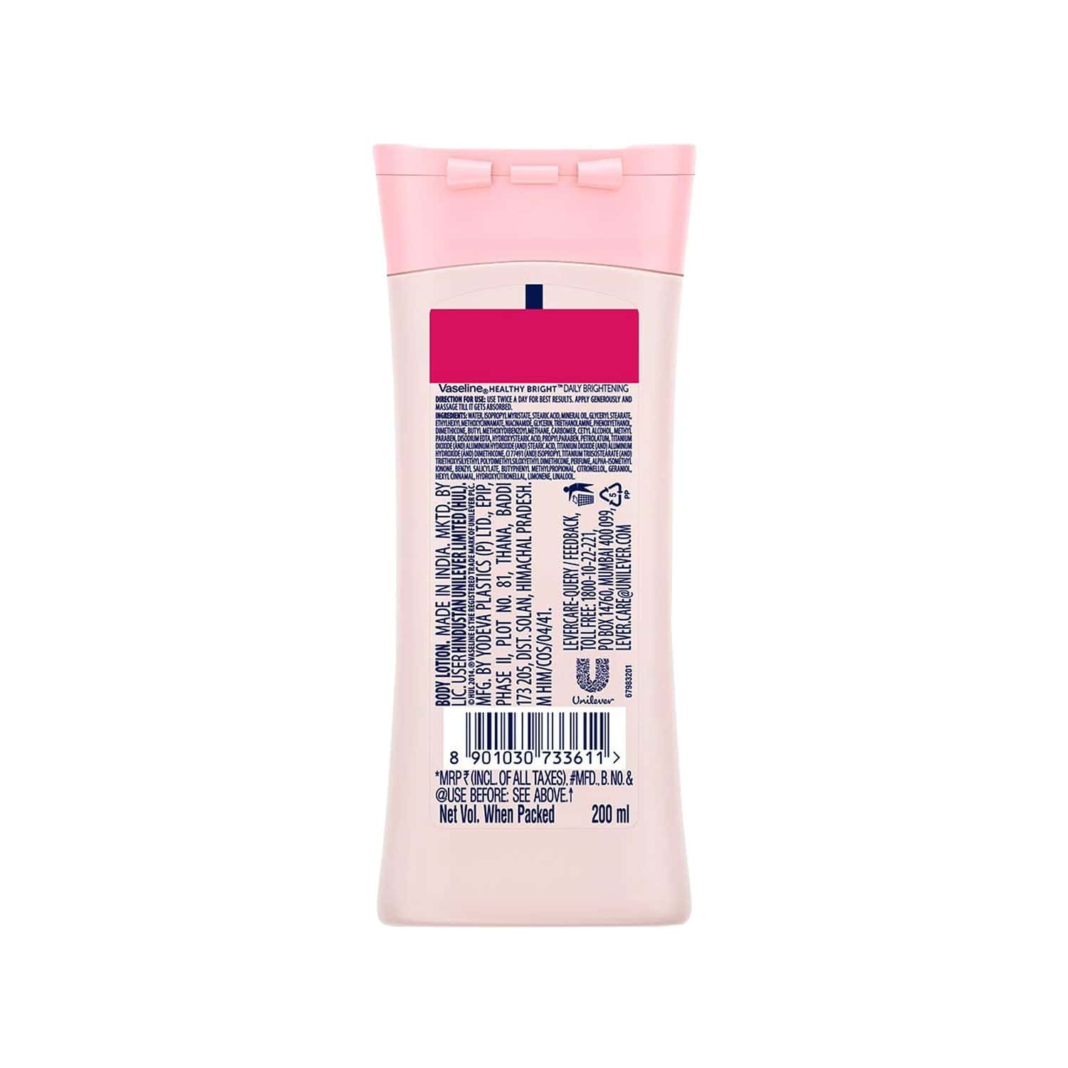 Buy Vaseline Healthy Bright Daily Brightening Body Lotion-200 Ml Online ...