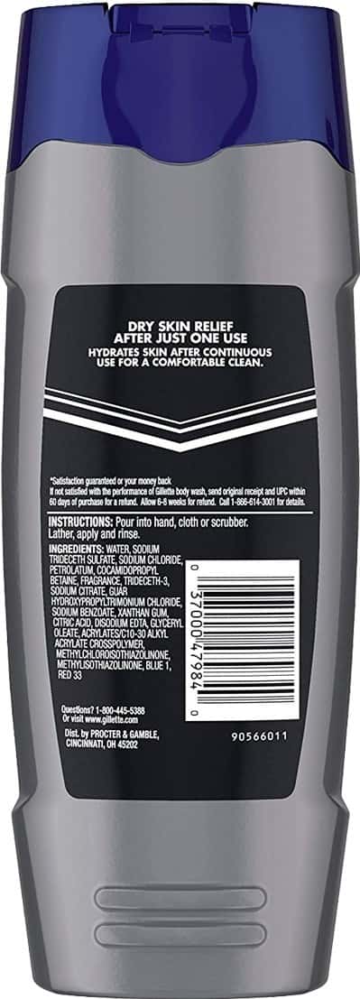 Buy GILLETTE BODY HYDRATOR BODY WASH BOTTLE OF 473 ML Online & Get Upto ...