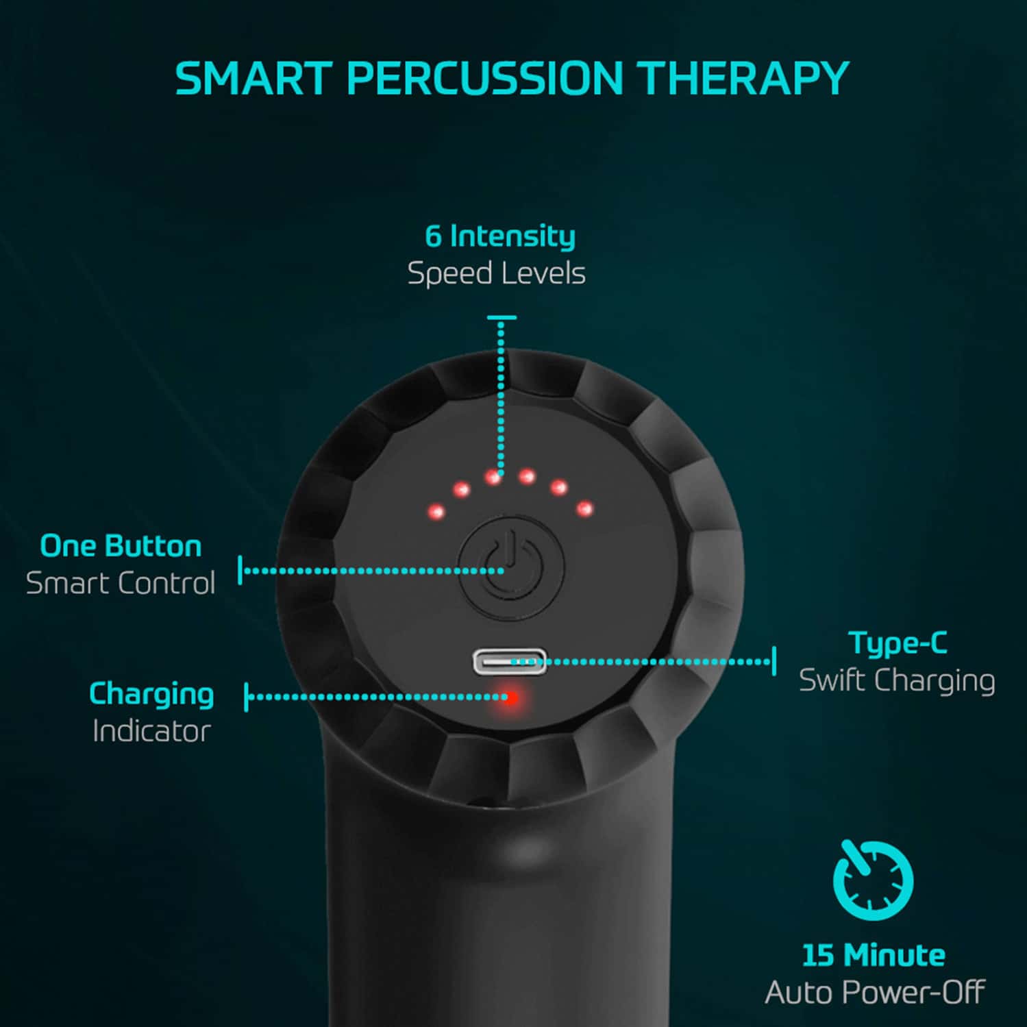 Buy BEATXP BOLT DEEP TISSUE MASSAGER GUN (BLACK) Online & Get Upto 60% ...