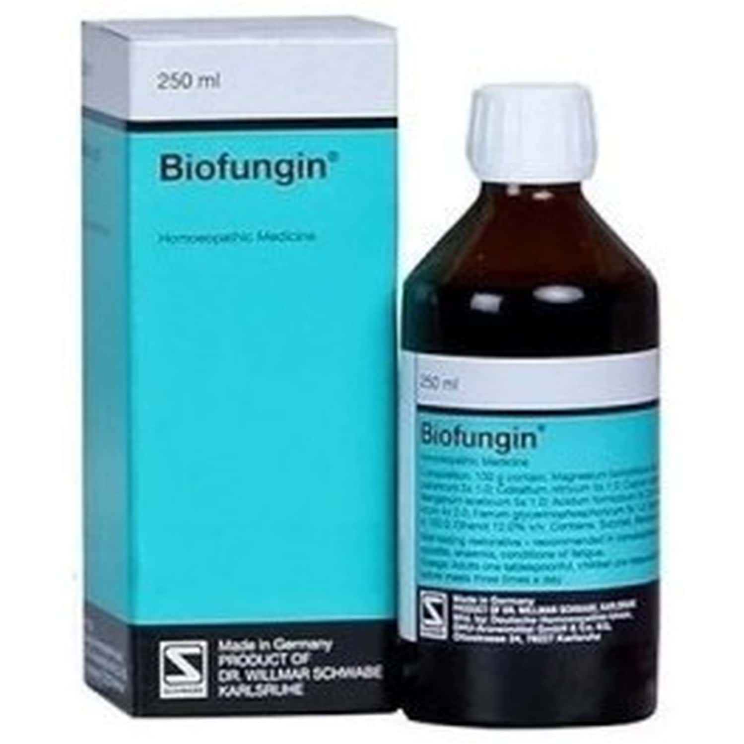 Buy DR.WILLMAR SCHWABE INDIA BIOFUNGIN HOMEOPATHIC MEDICINE 250 ML ...