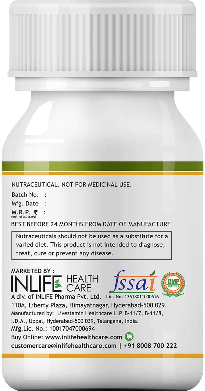 Buy Inlife Ginkgo Biloba Extract Flavons Glycosides 24 120mg