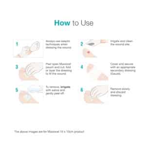 Buy MAXIOCEL WOUND CARE DRESSING FOR DIABETIC FOOT ULCERS (5CM X 10CM ...