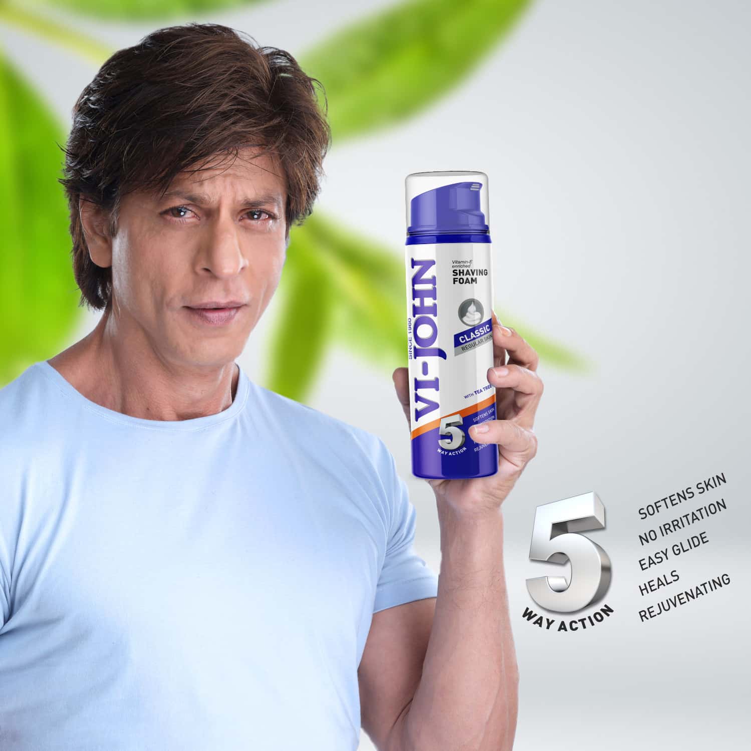 Buy VI-JOHN CLASSIC REGULAR SKIN VITAMIN E ENRICHED 5 WAY ACTION ...