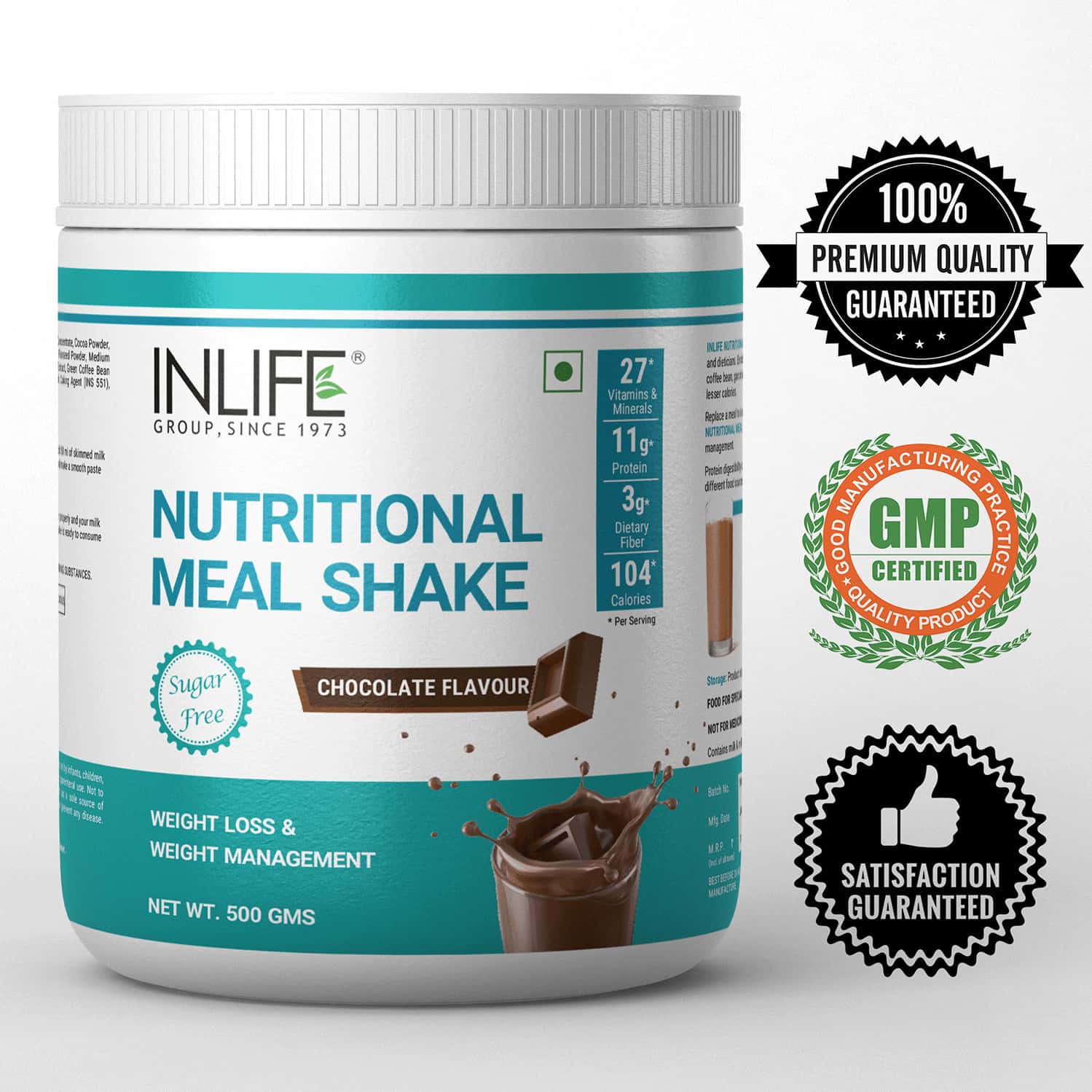 Buy INLIFE NUTRITIONAL MEAL REPLACEMENT SHAKE FOR MEN WOMEN WITH WEIGHT ...