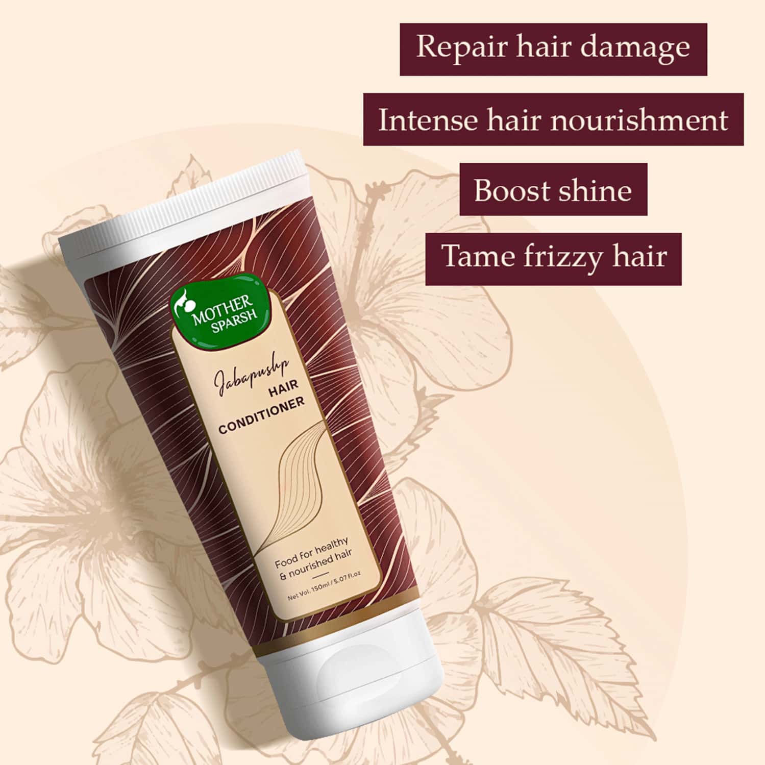 Buy MOTHER SPARSH JABAPUSHP NATURAL HAIR CONDITIONER WITH AMLA ...