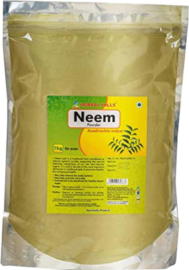 Buy AYUR CHAMP NEEM PATRA POWDER (AZADIRACHTA INDICA) - 1 KG Online ...