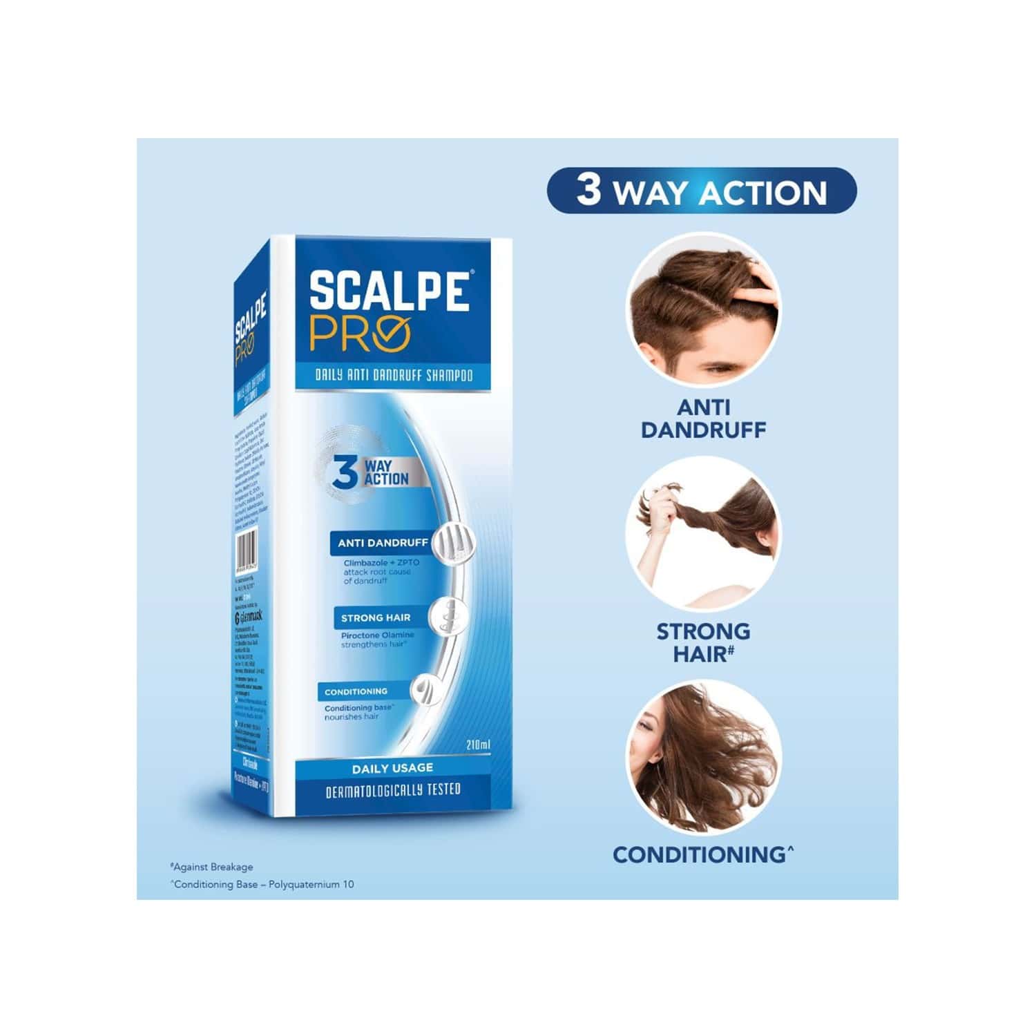 Buy SCALPE PRO ANTI-DANDRUFF SHAMPOO 210ML Online & Get Upto 60% OFF at ...