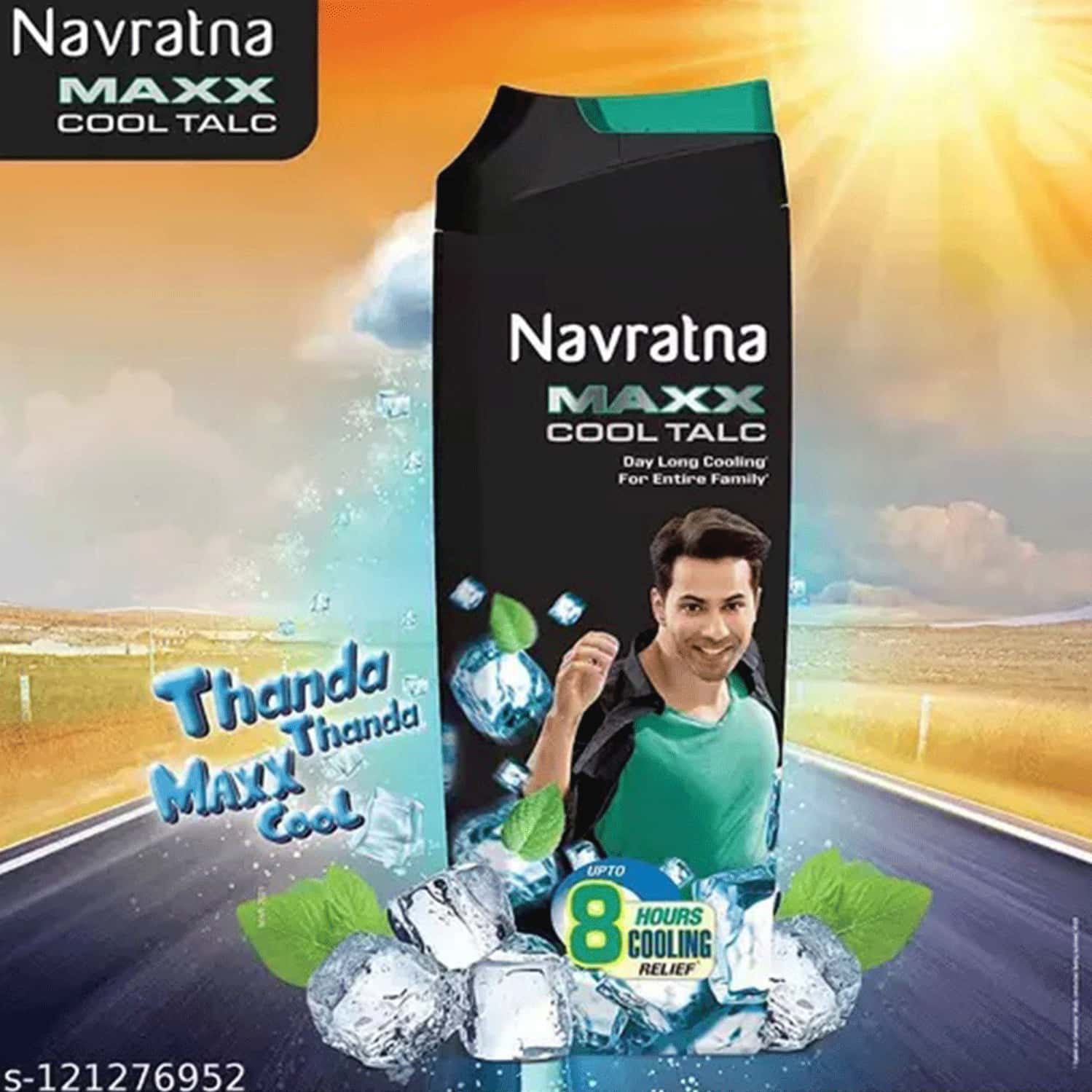 Buy NAVRATNA MAXX COOL TALC PACK OF 100G WITH FREE ZANDU BALM 8ML ...