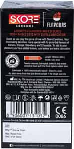 Buy SKORE CONDOMS ASSORTED FLAVOURED AND COLOURED 1500+ RAISED DOTS WITH EXTRA LUBRICATION, BOX ...