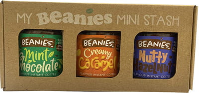 beanies mint coffee