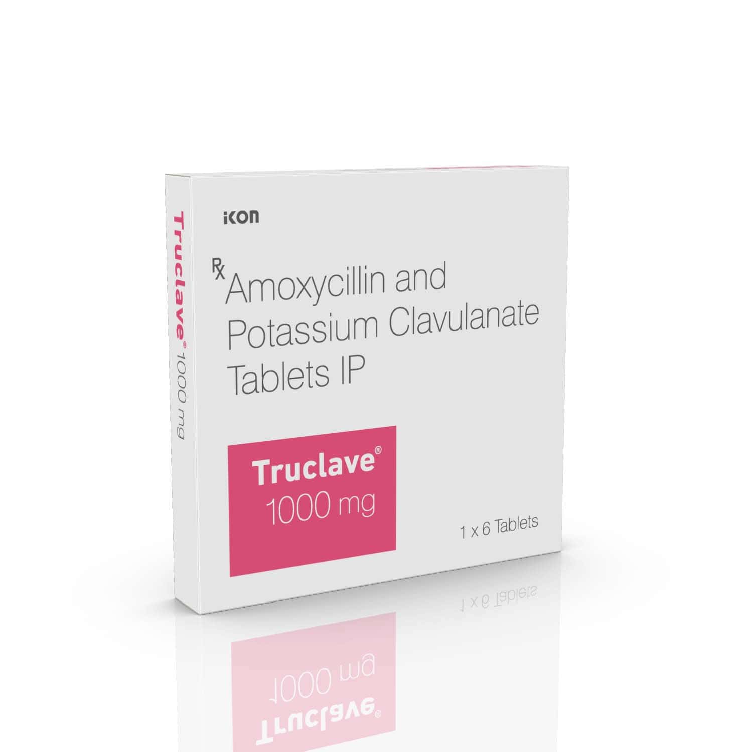 Buy TRUCLAVE 1000 MG TABLETS Online & Get Upto 60% OFF at PharmEasy