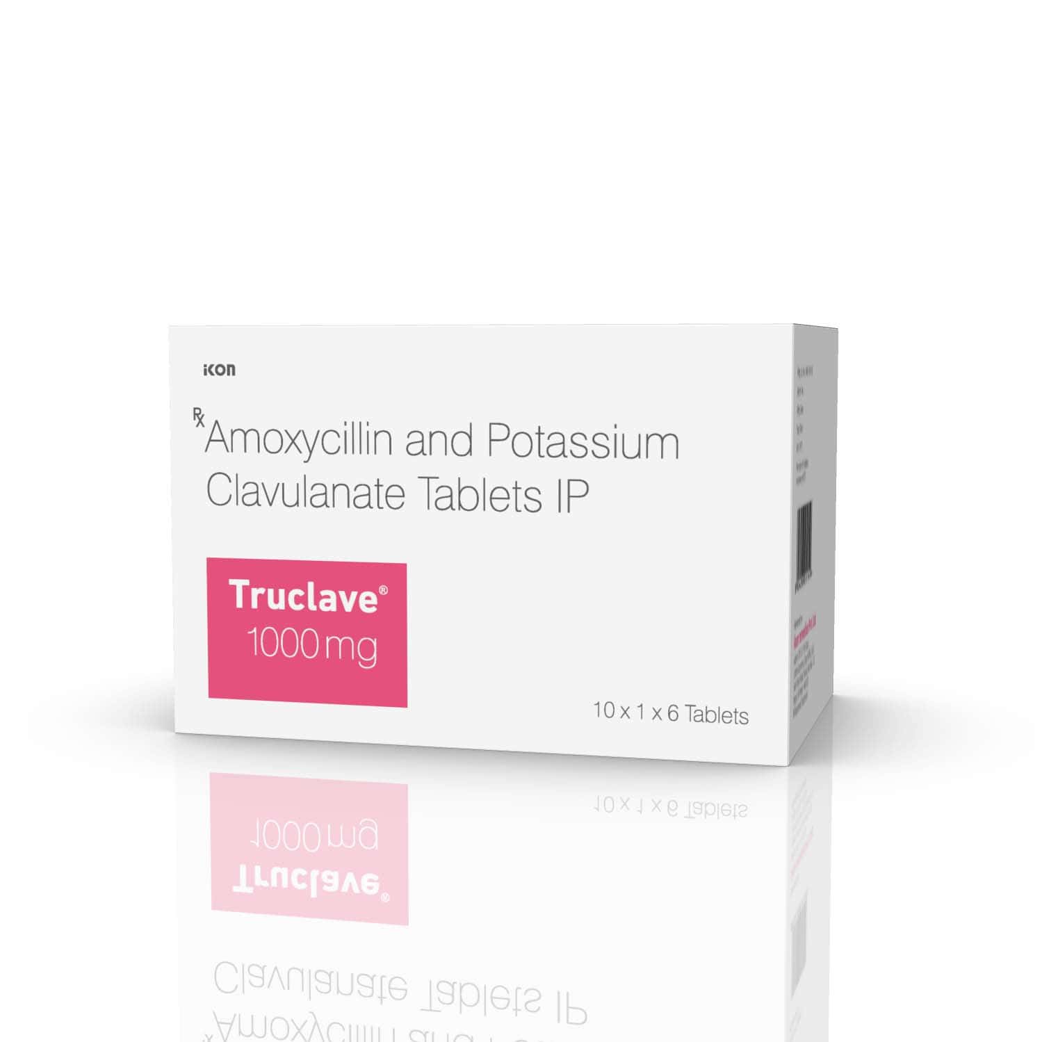 Buy TRUCLAVE 1000 MG TABLETS Online & Get Upto 60% OFF at PharmEasy