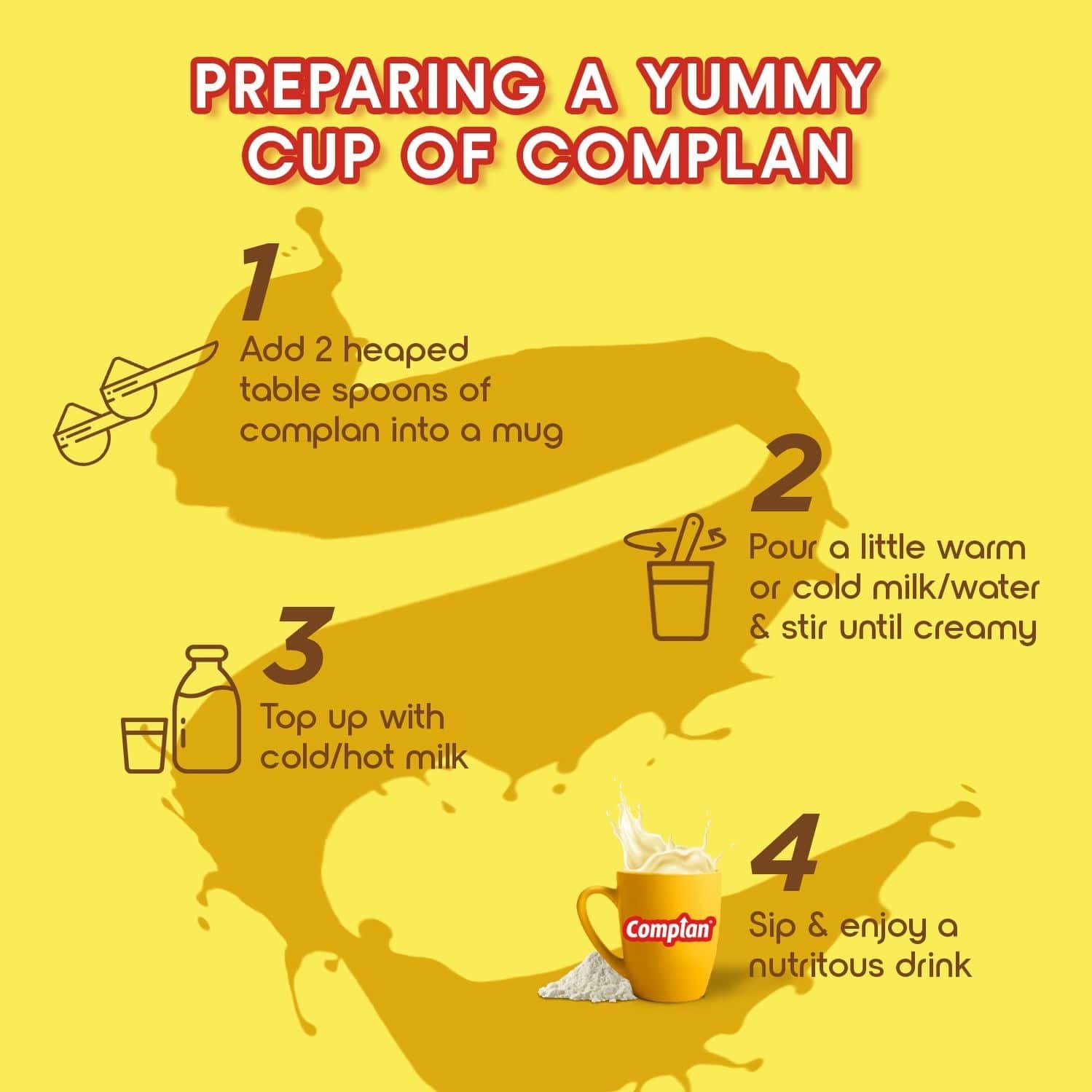 Buy COMPLAN NUTRITION AND HEALTH DRINK CREAMY CLASSIC 500G, JAR Online ...