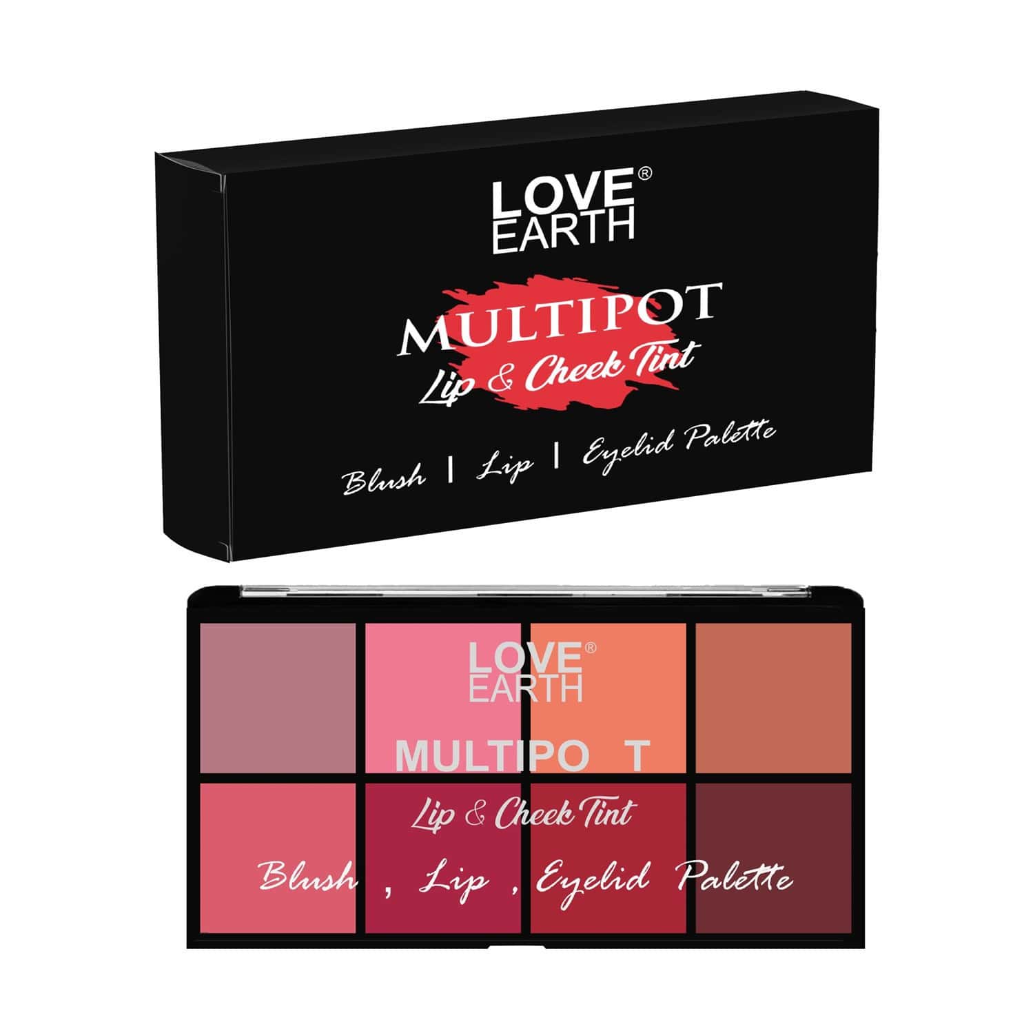 Buy LOVE EARTH - BLUSH , LIPS , EYELID PALETTE Online & Get Upto 60% OFF at PharmEasy