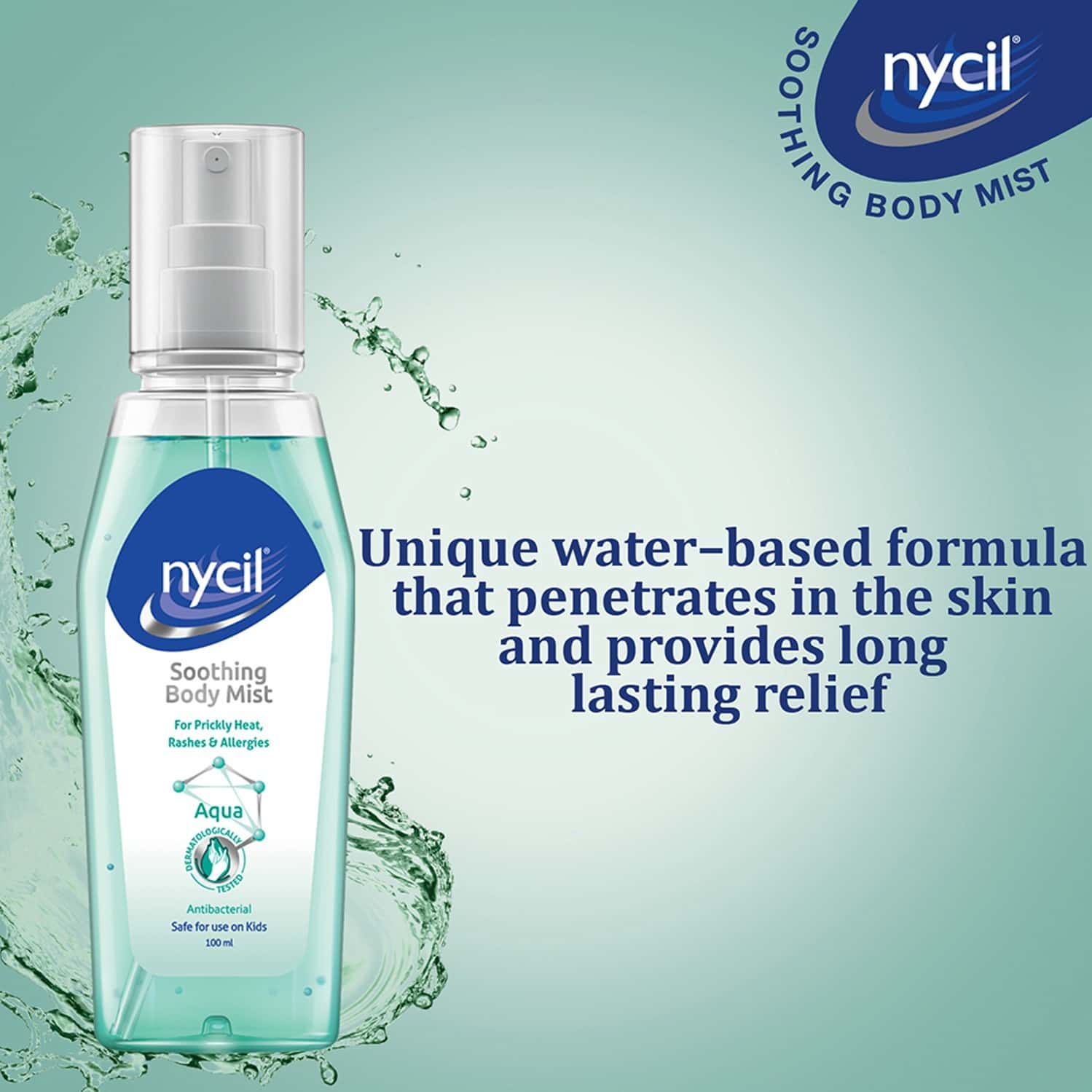 Buy NYCIL SOOTHING BODY MIST AQUA - 100ML Online & Get Upto 60% OFF at ...
