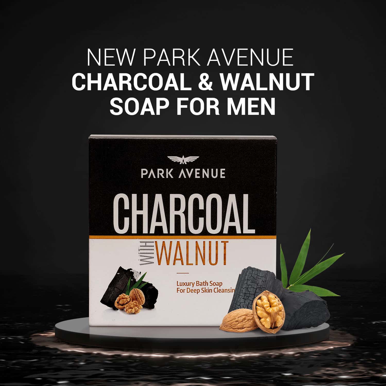 Buy PARK AVENUE CHARCOAL WITH WALNUT SOAP FOR UNCLOGS PORES & REMOVES ...